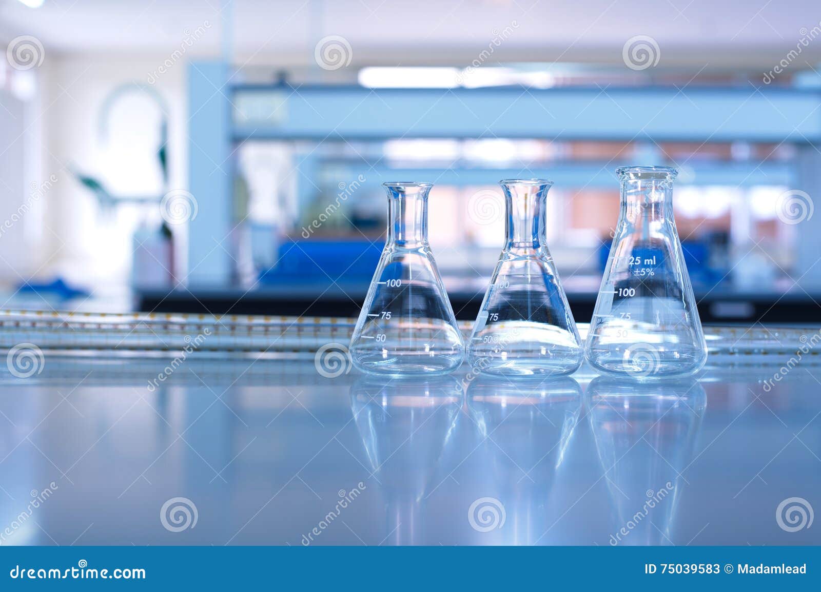 Glassware in science lab stock image. Image of transparent - 75039583