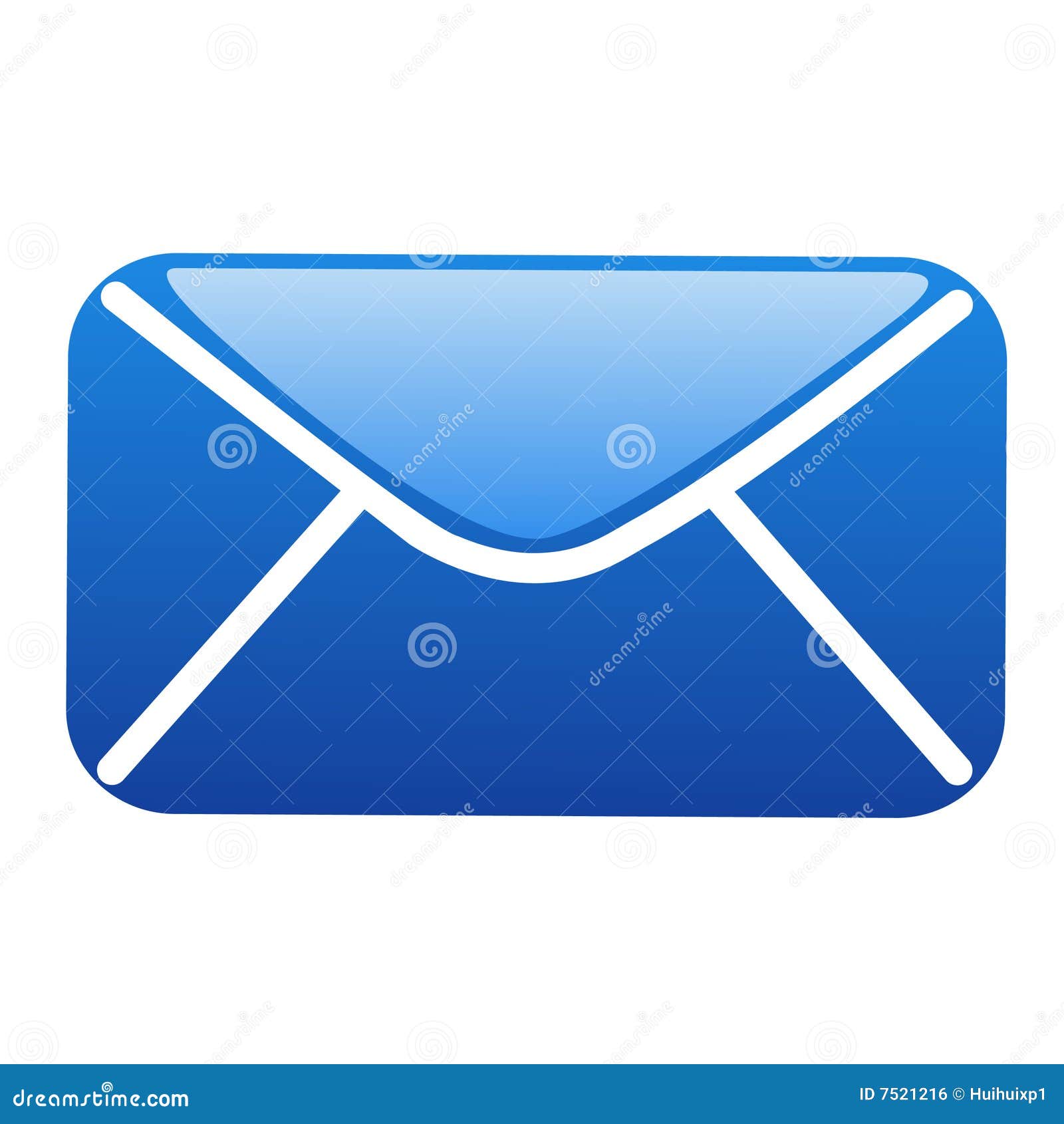 Glassy blue E-mail icon stock illustration. Illustration of text - 7521216