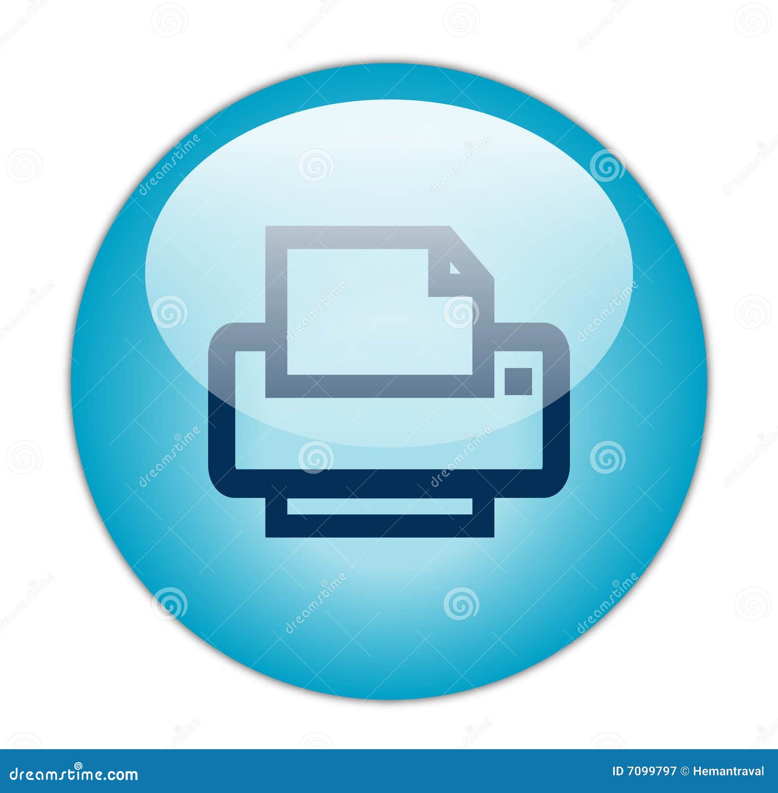 Printer Icon, Technology Icon With Settings Sign. Printer Icon And ...