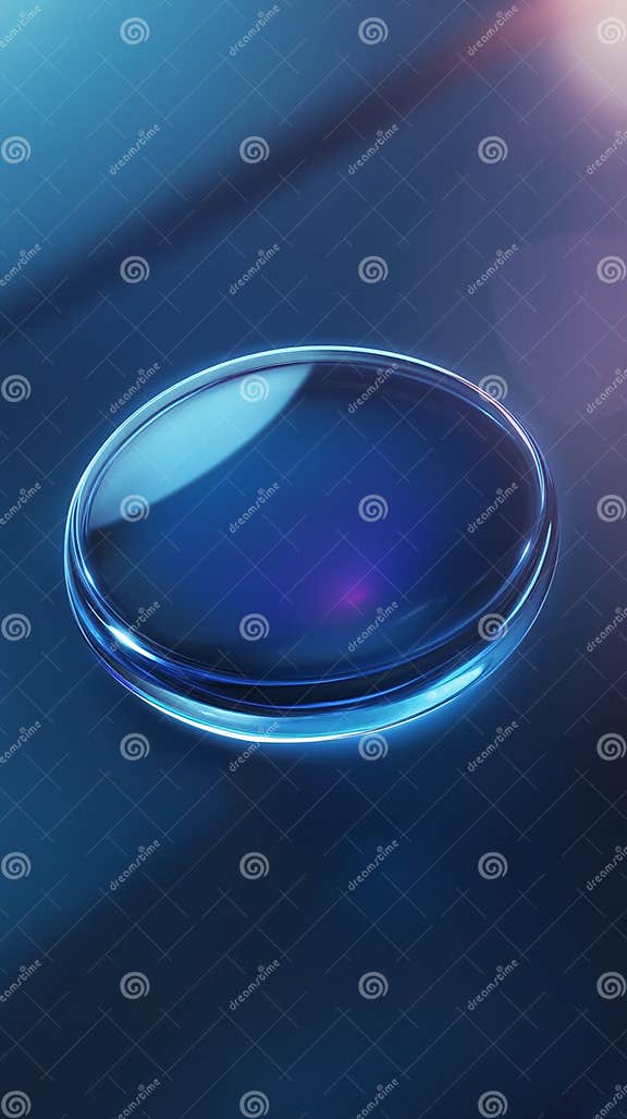 A Glassy Floating Button Design on a Website: Sleek and Modern ...