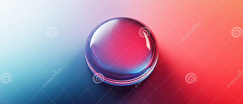 A Glassy Floating Button Design on a Website: Sleek and Modern ...