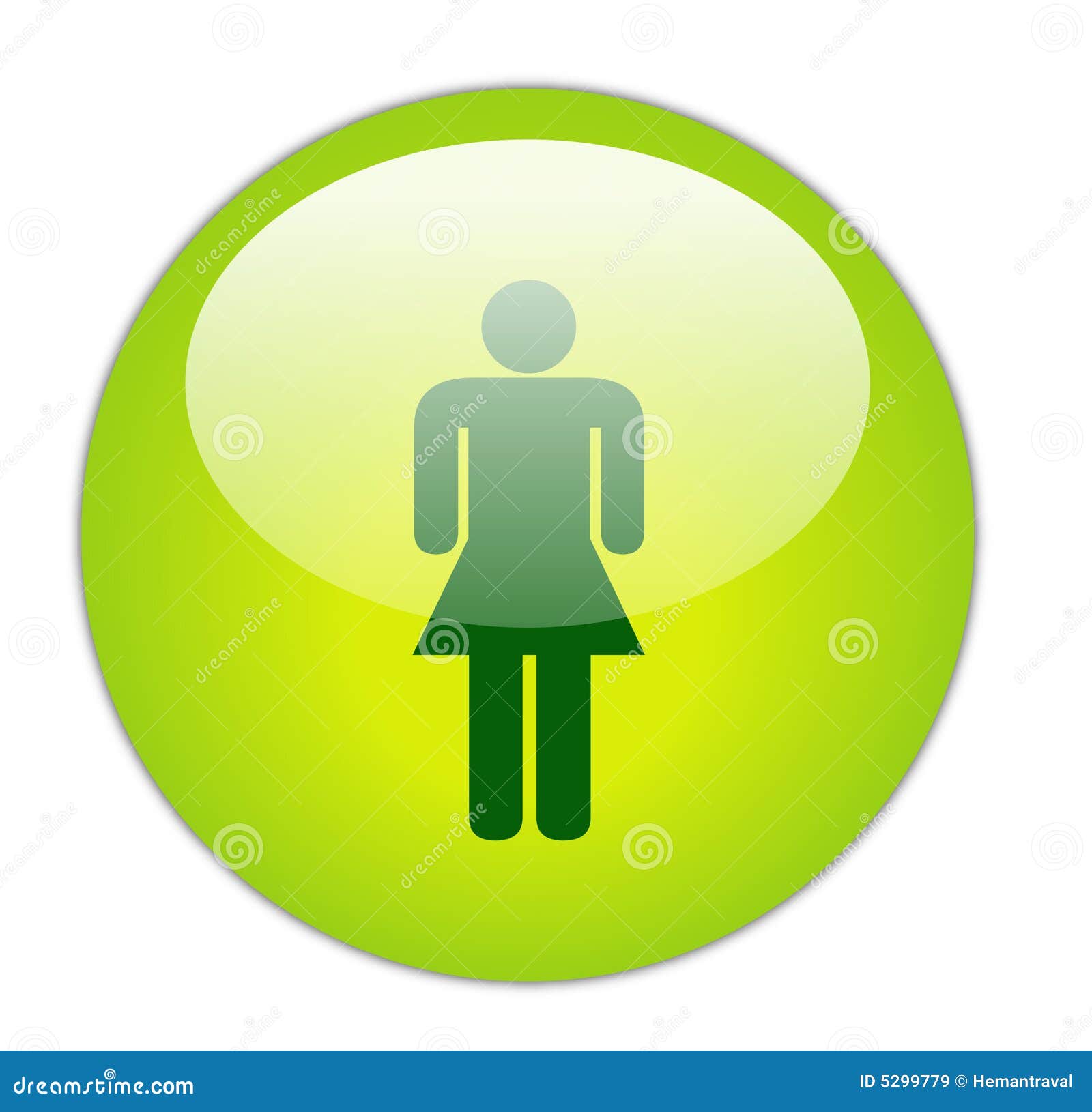Glassy Green Ladies Icon Stock Illustrations – 2 Glassy Green Ladies ...