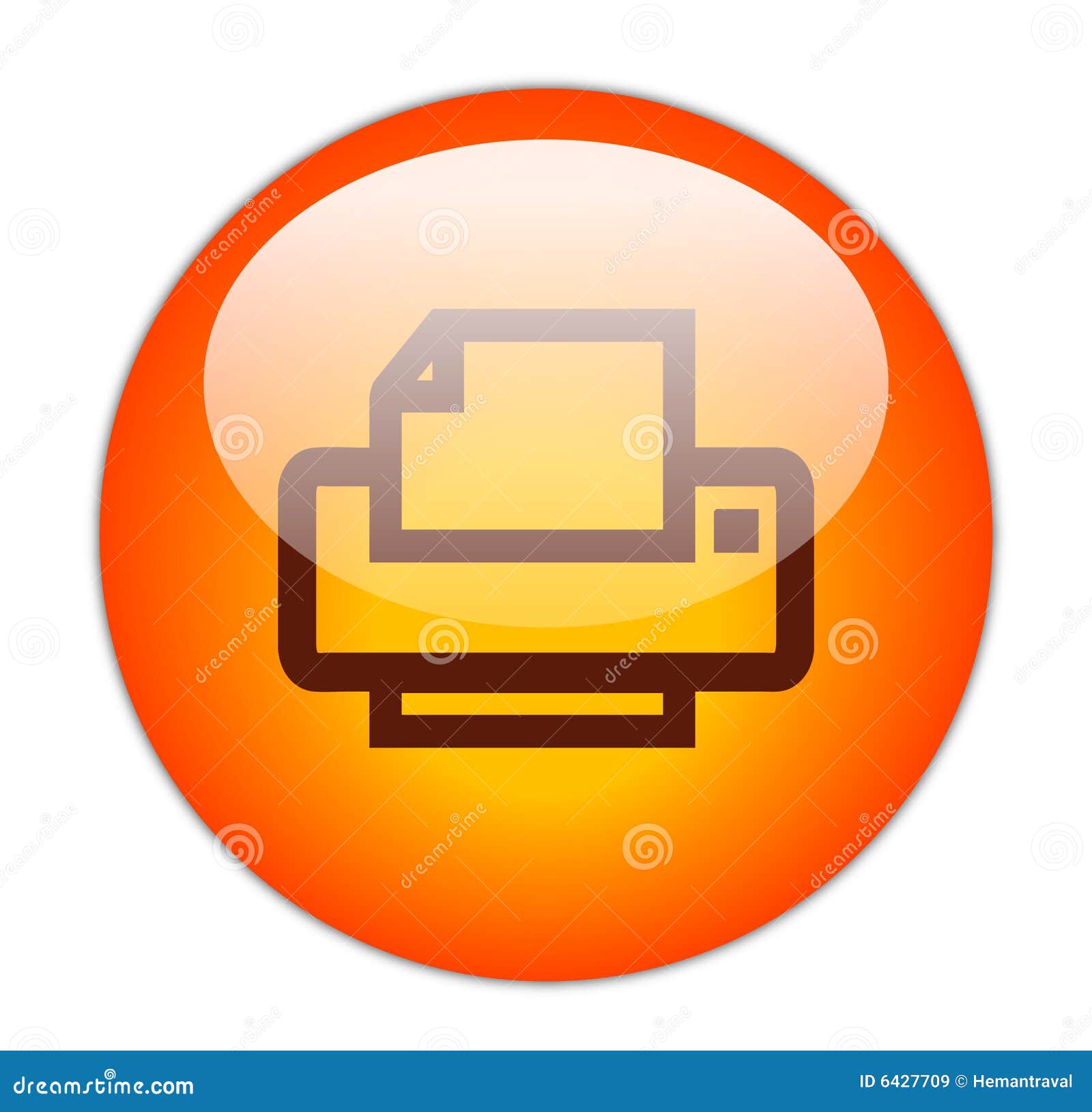 Printer Icon, Technology Icon With Settings Sign. Printer Icon And ...