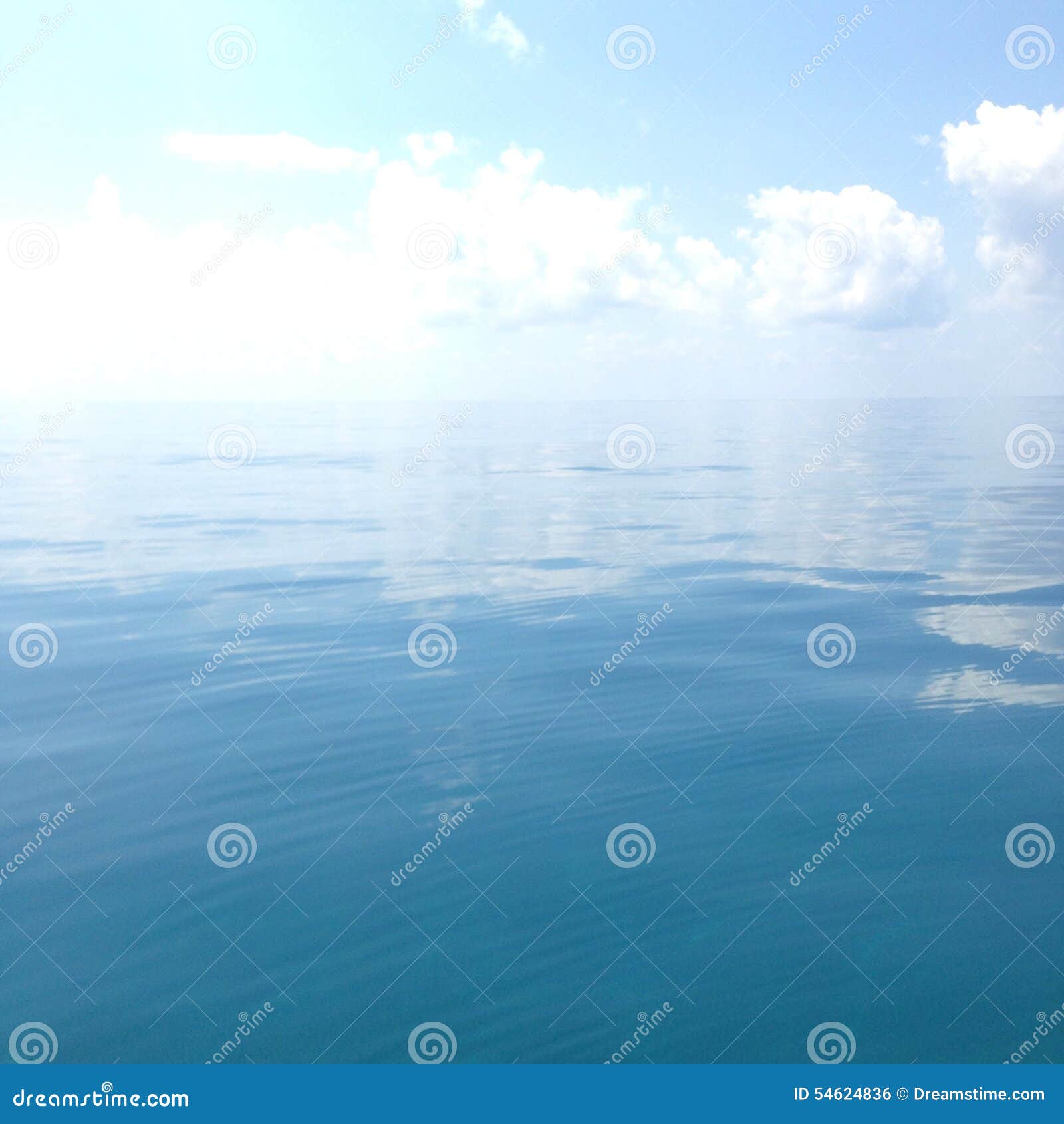 Glassy sea stock photo. Image of glassy, waters, reflected - 54624836