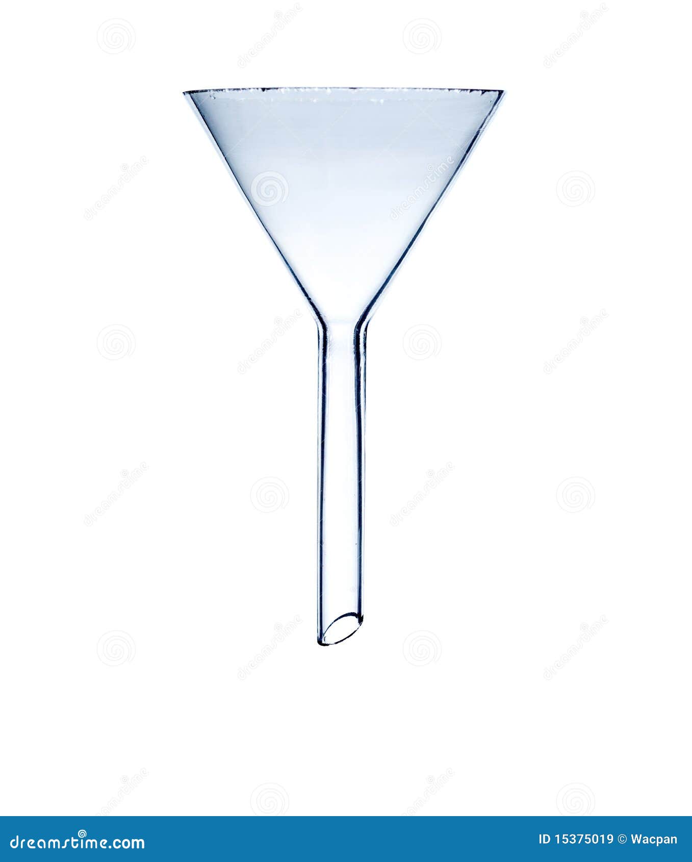 Glastrichter stockbild. Bild von kochen, hintergrund - 15375019