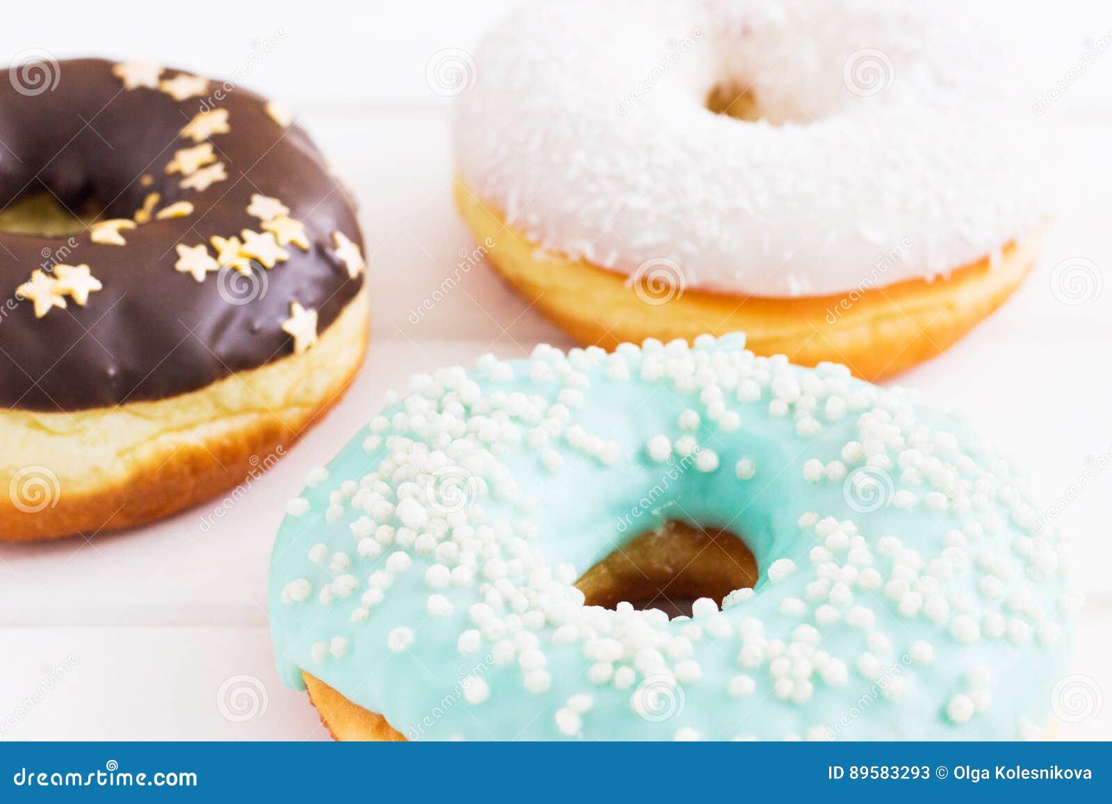 Glazed american donuts stock image. Image of delicious - 89583293