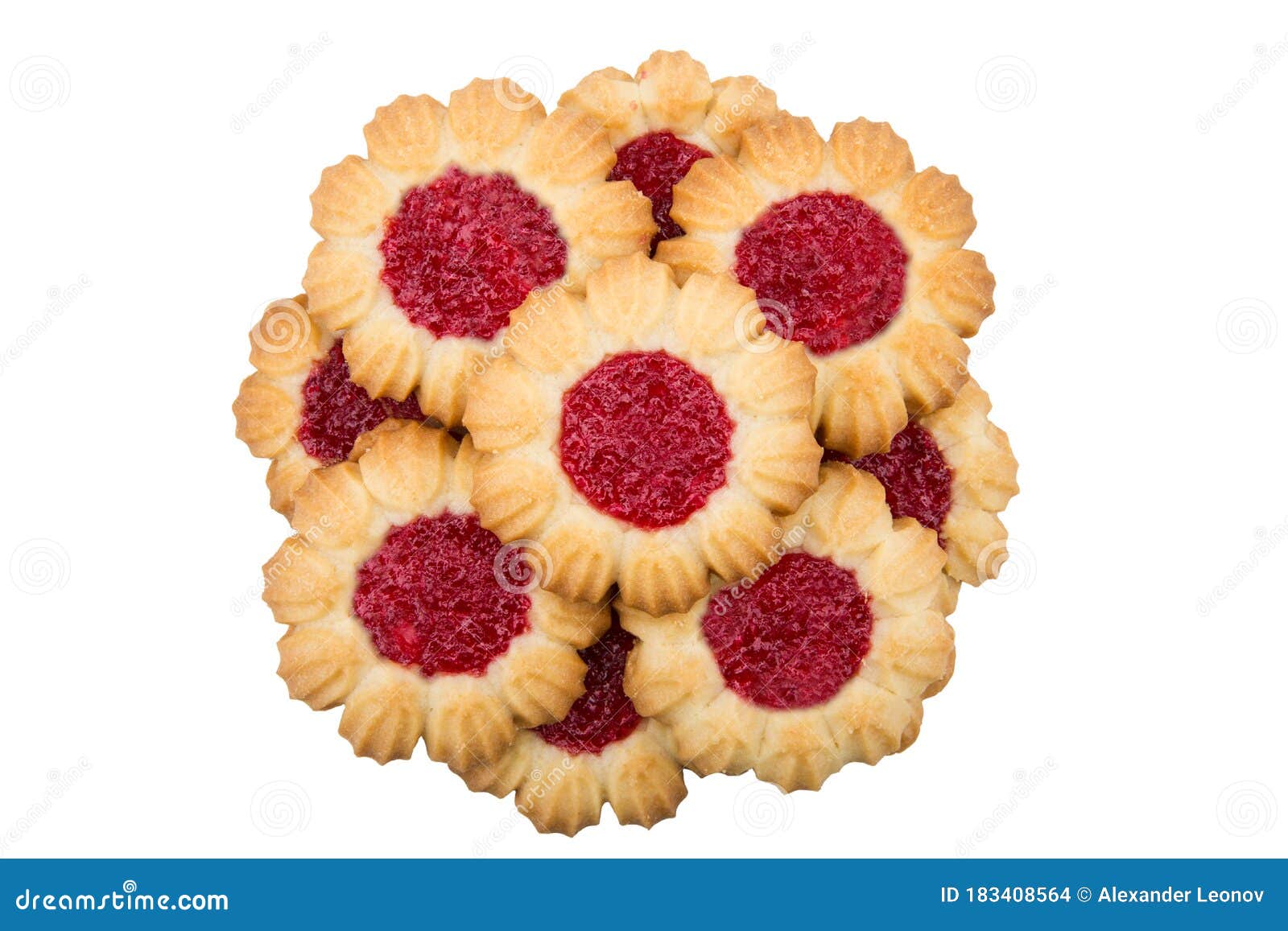 Glazed cookies stock photo. Image of plate, confection - 183408564