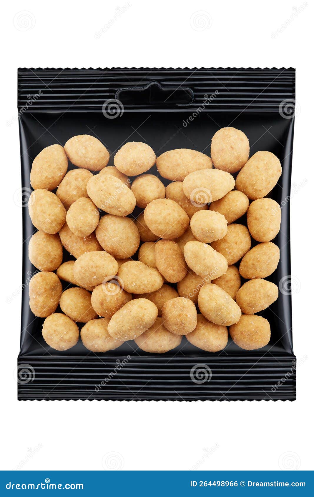 Glazed Peanuts in a Package with Mushroom Flavor Stock Photo - Image of ...