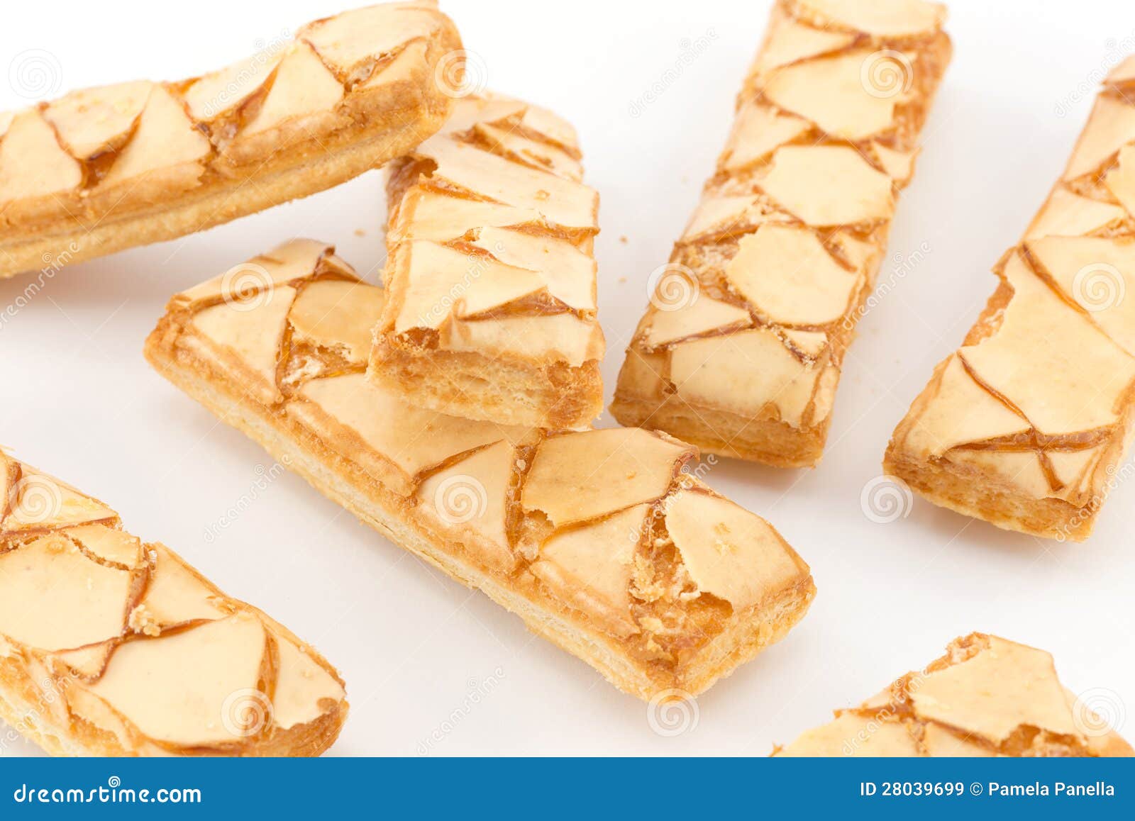 Glazed puffs stock image. Image of cookies, butter, sugar - 28039699