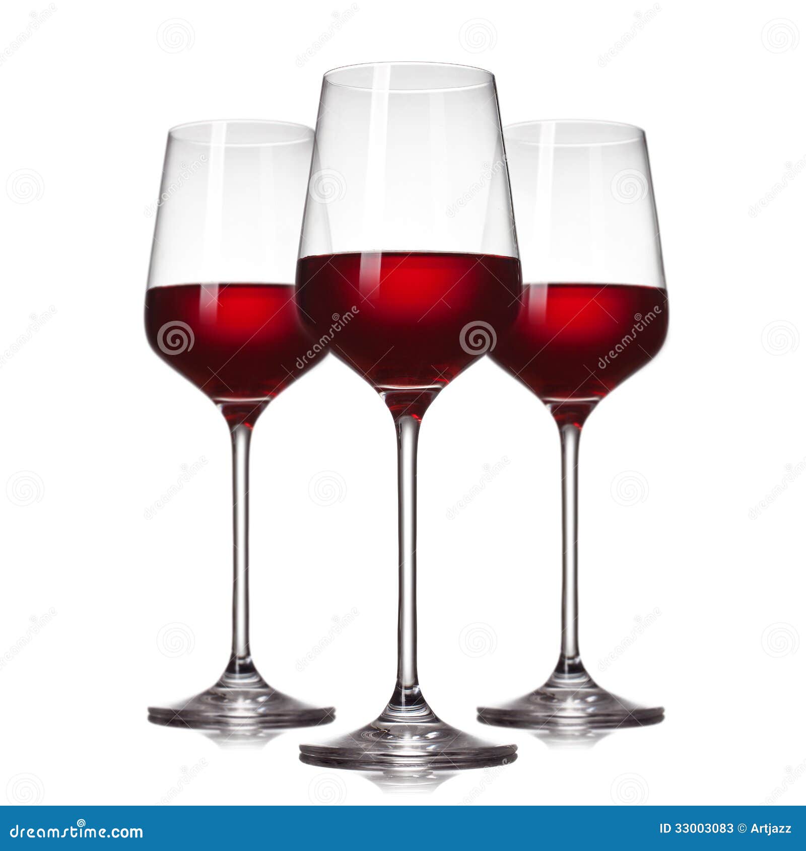 3 glazen rode wijn op wit stock afbeelding. Image of sommelier - 33003083