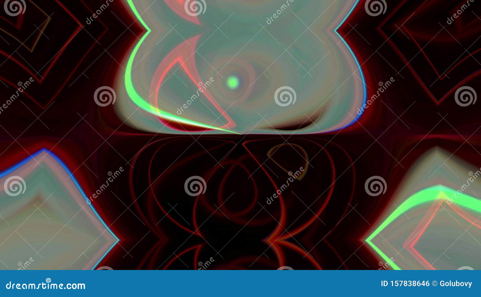 Gleam Motion Trance Hallucination Red Pattern Glow Stock Footage ...