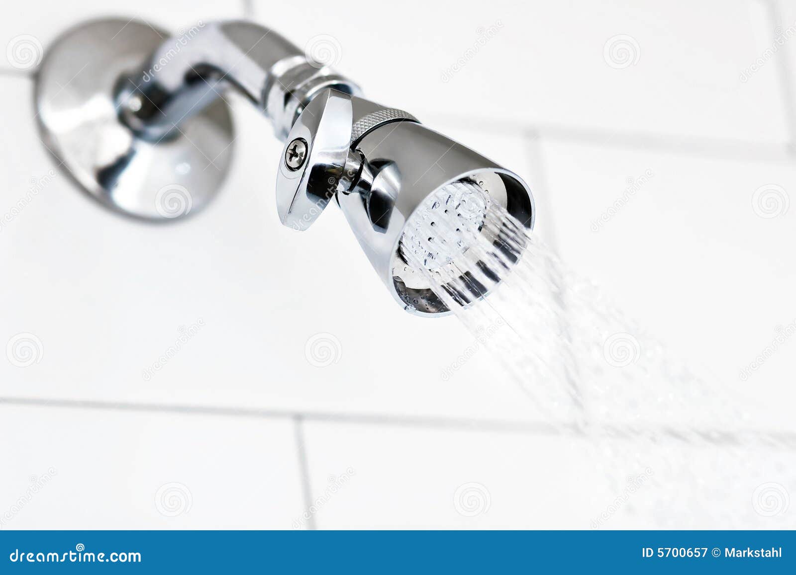Gleaming Chrome Shower Head Stock Image - Image of showerhead ...