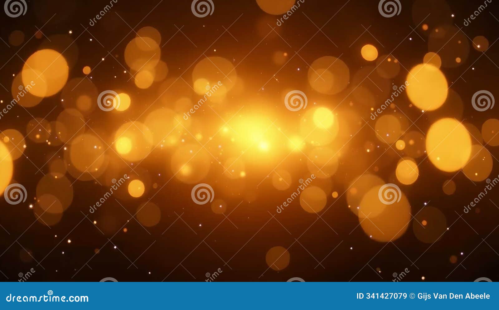 Gleaming Golden Vector Sun With Lens Flare | CartoonDealer.com #220459610