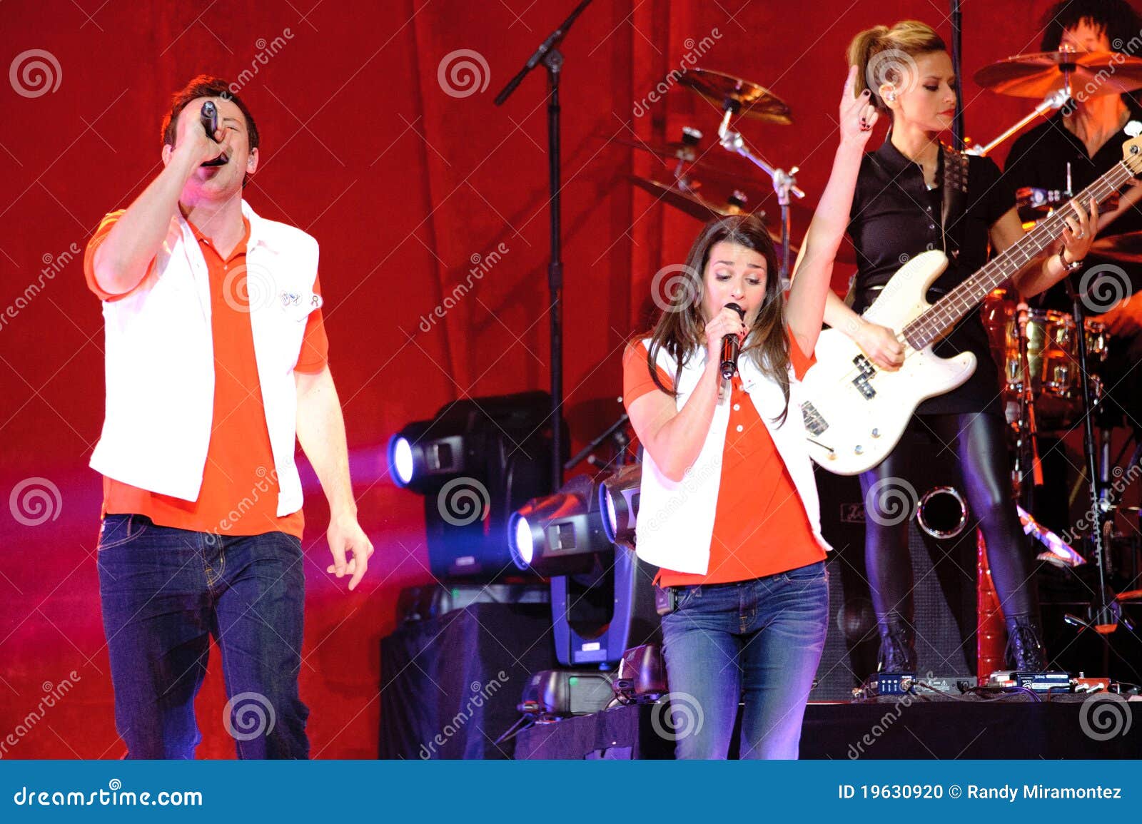 Glee Tour editorial image. Image of celebrities, show - 19630920