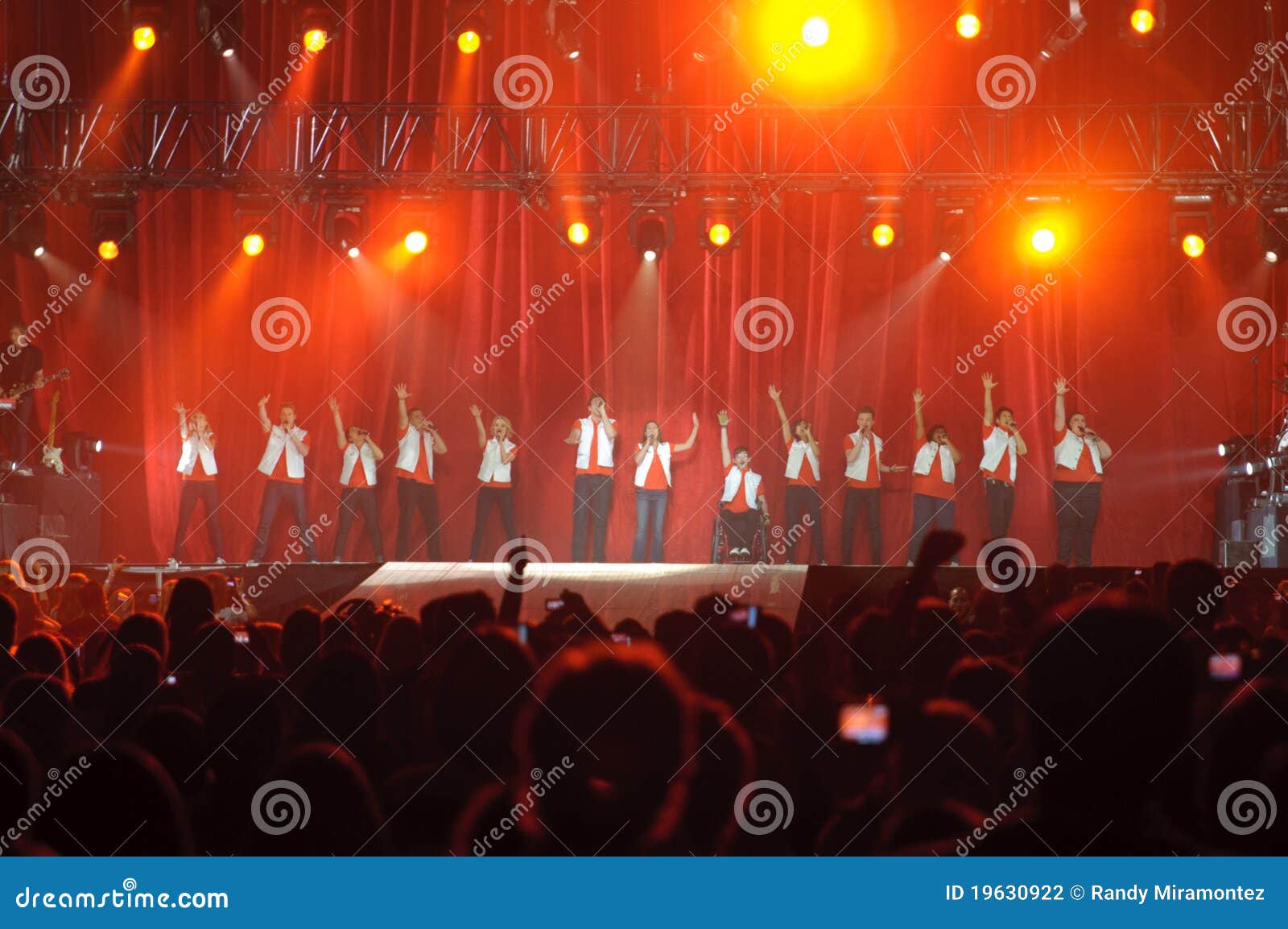 Glee Tour editorial photography. Image of live, kevin - 19630922