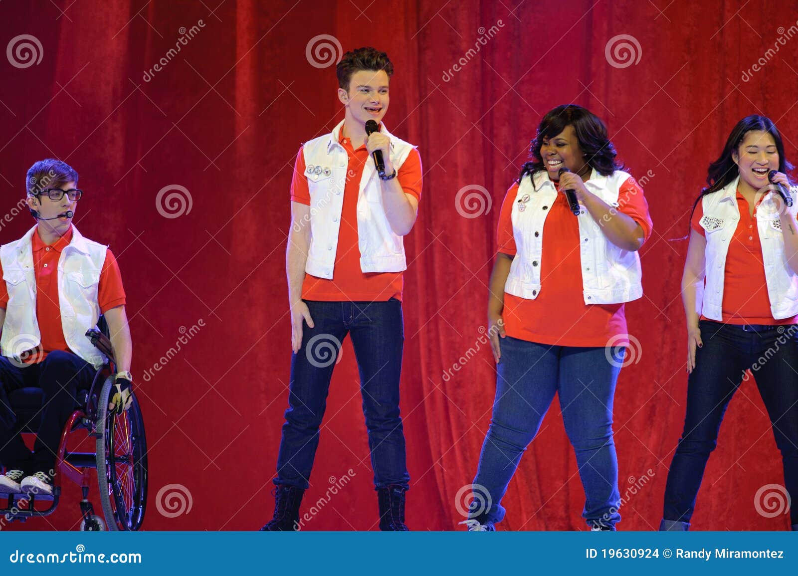 Glee Tour editorial stock image. Image of colfer, riley - 19630924