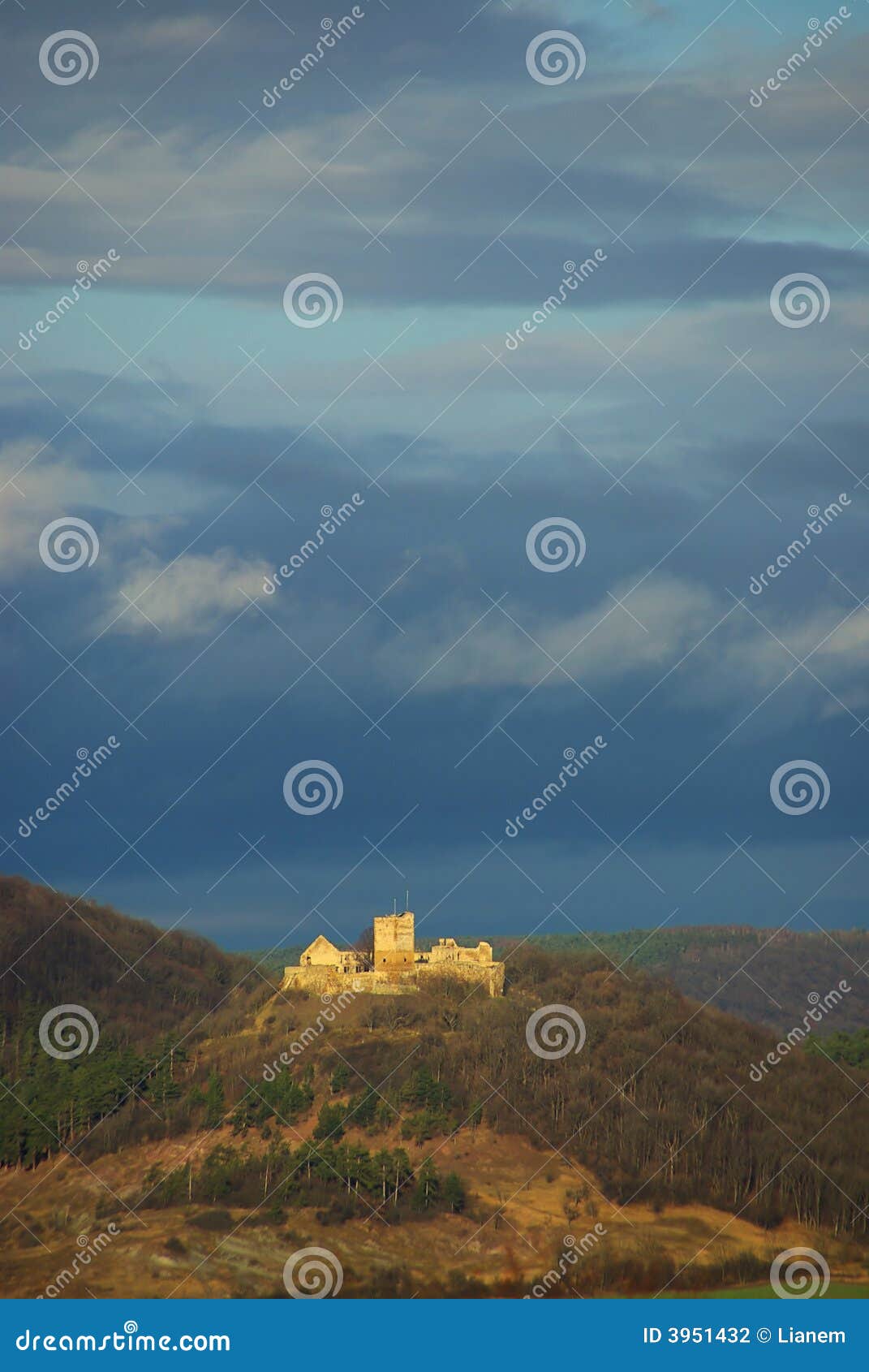 Gleichen 01 stock photo. Image of protection, germany - 3951432