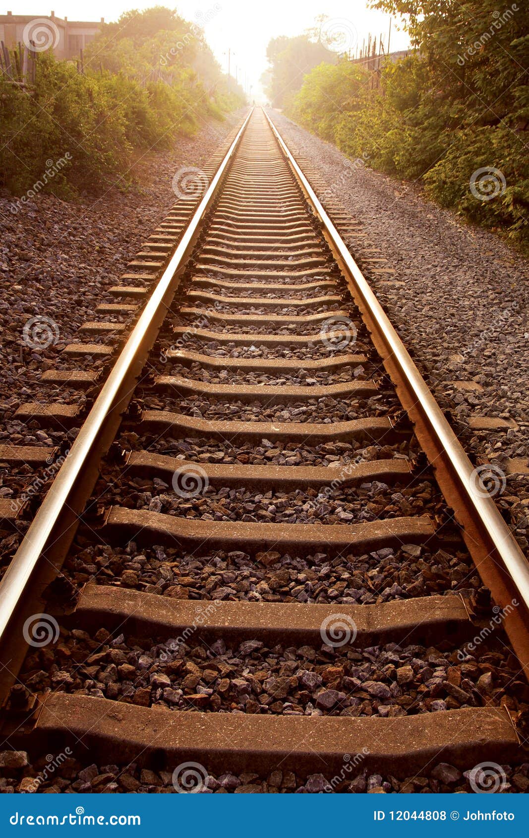 Gleis stockfoto. Bild von richtung, verkehr, leer, aussicht - 12044808