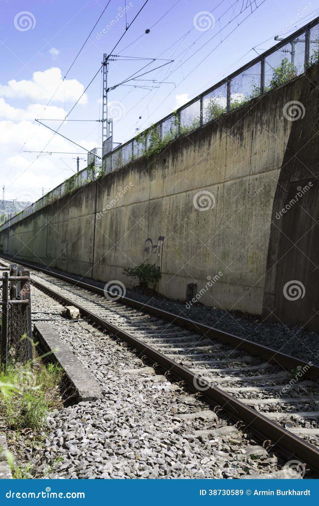 Gleisanlage stockbild. Bild von spur, eisenbahn, aufbau - 38730589