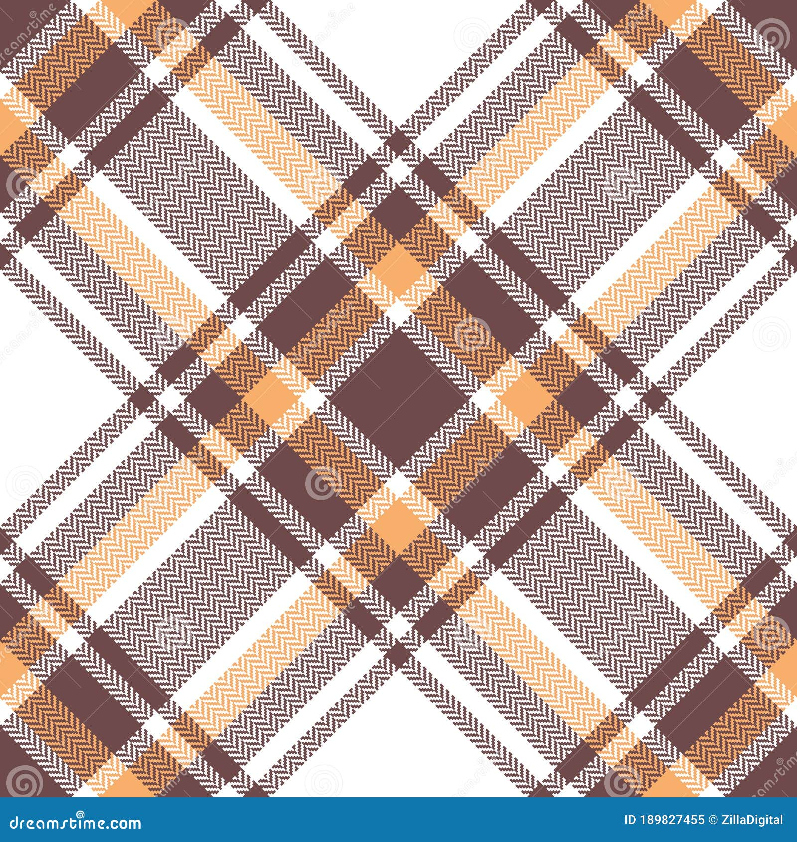 Flannel Tartan Plaid Pattern Vector. Diagonal Herringbone Texture Stock ...