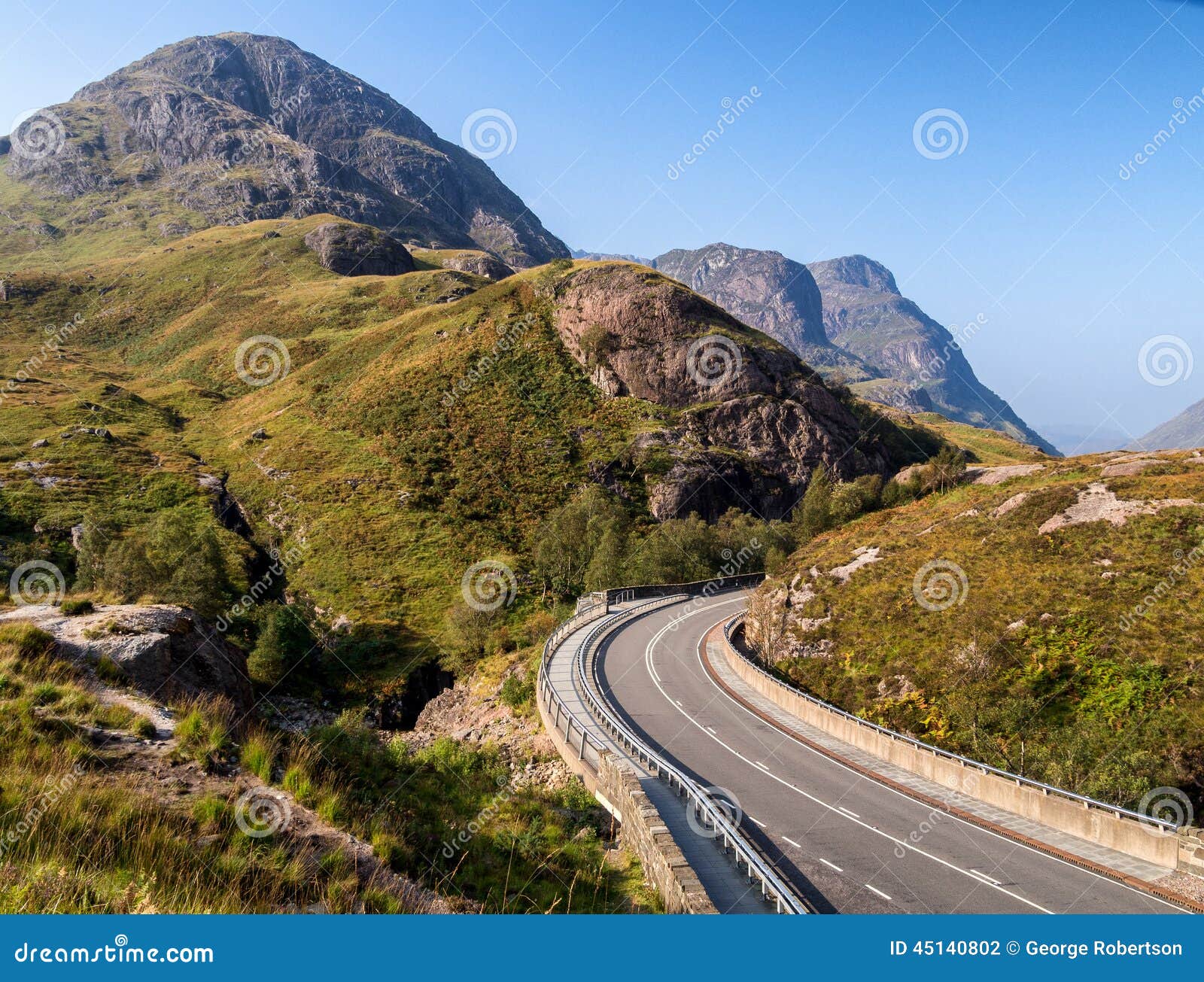 Glencoe stock photo. Image of panorama, panoramic, extreme - 45140802