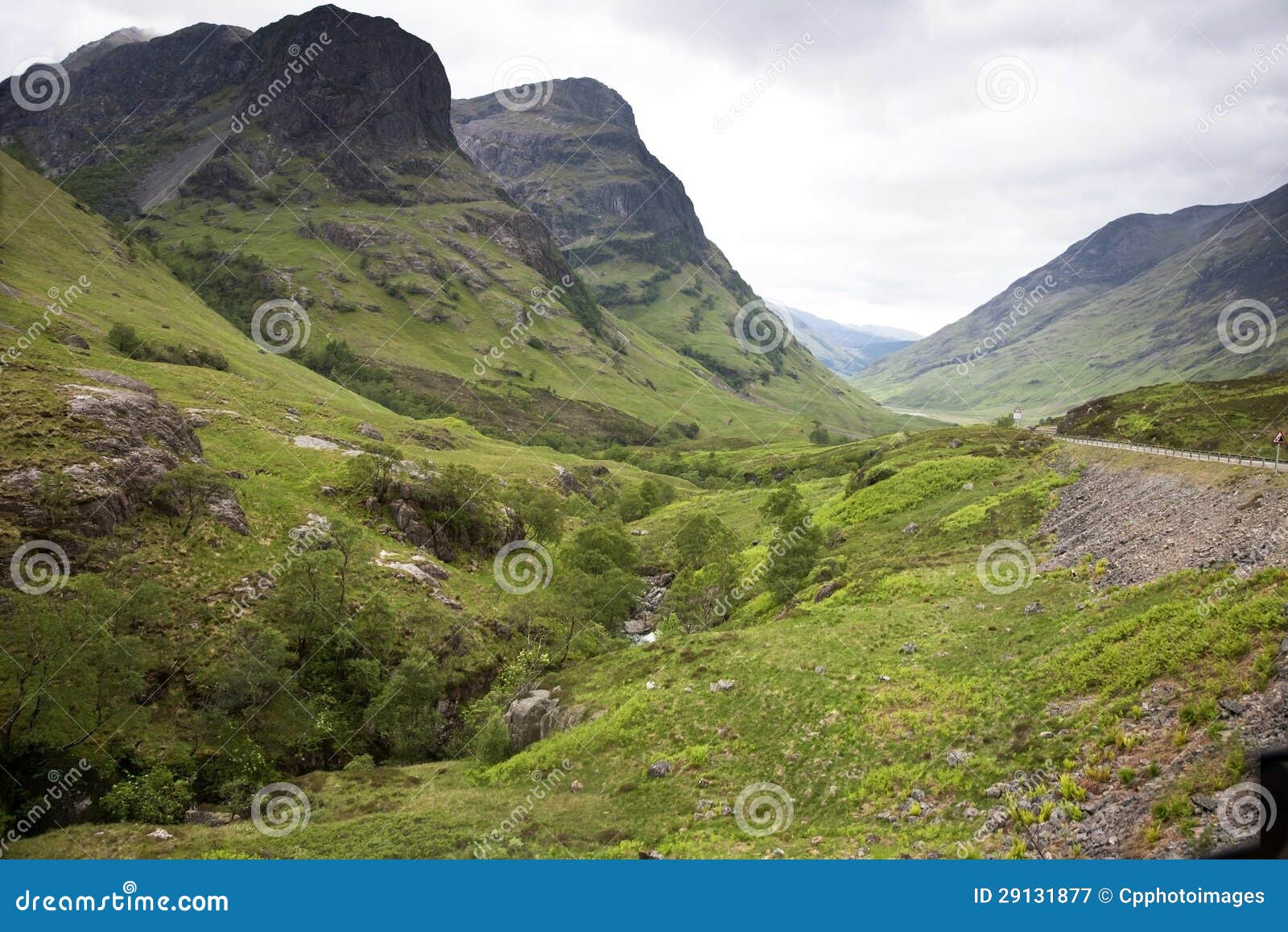 Glencoe, scotland stock image. Image of rocks, scene - 29131877