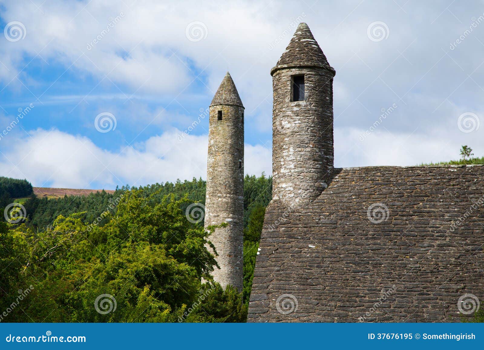 Glendalough, Co Wicklow stock image. Image of outdoors - 37676195