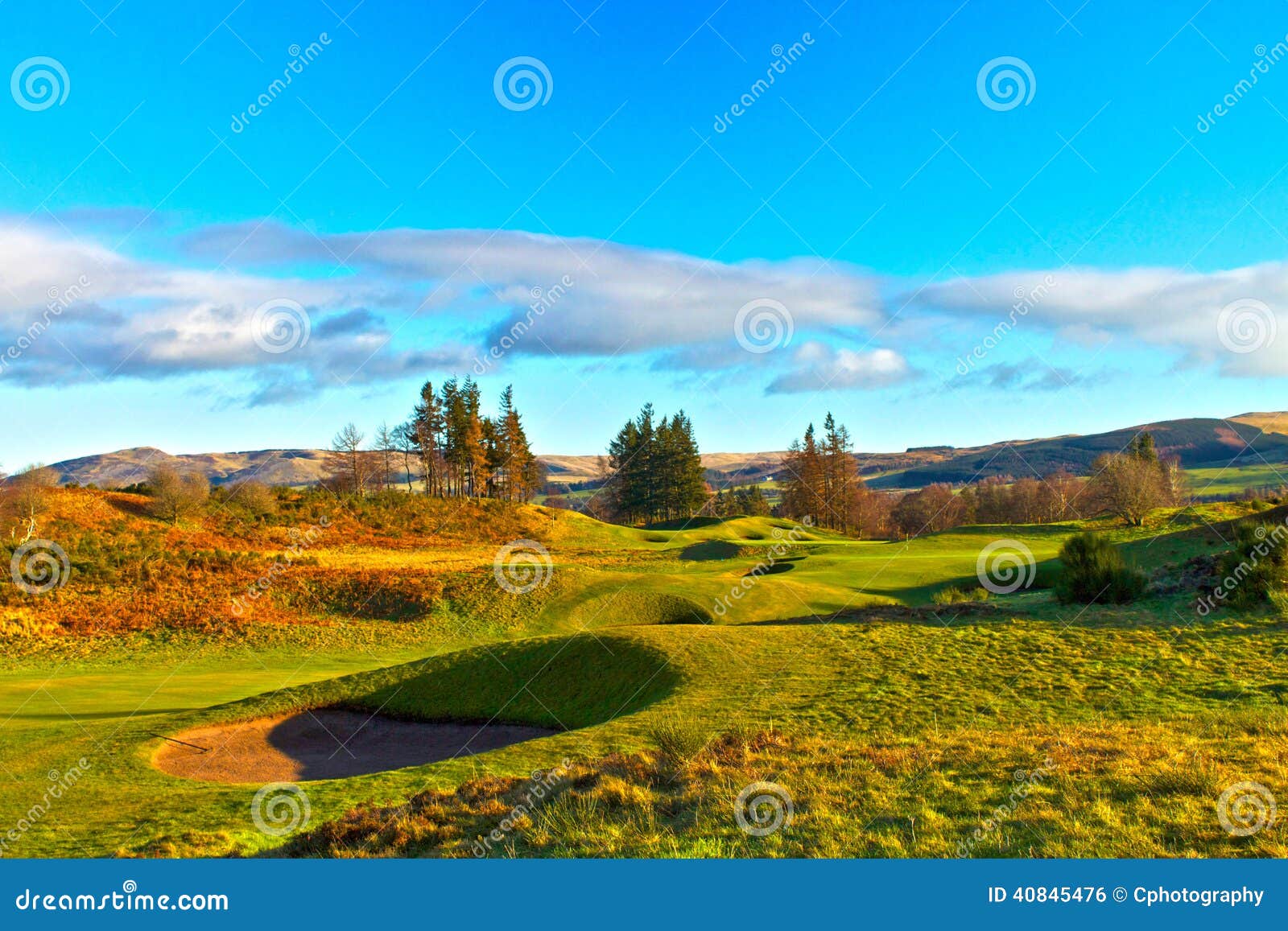 Gleneagles Golf Course stock photo. Image of golf, scotland - 40845476