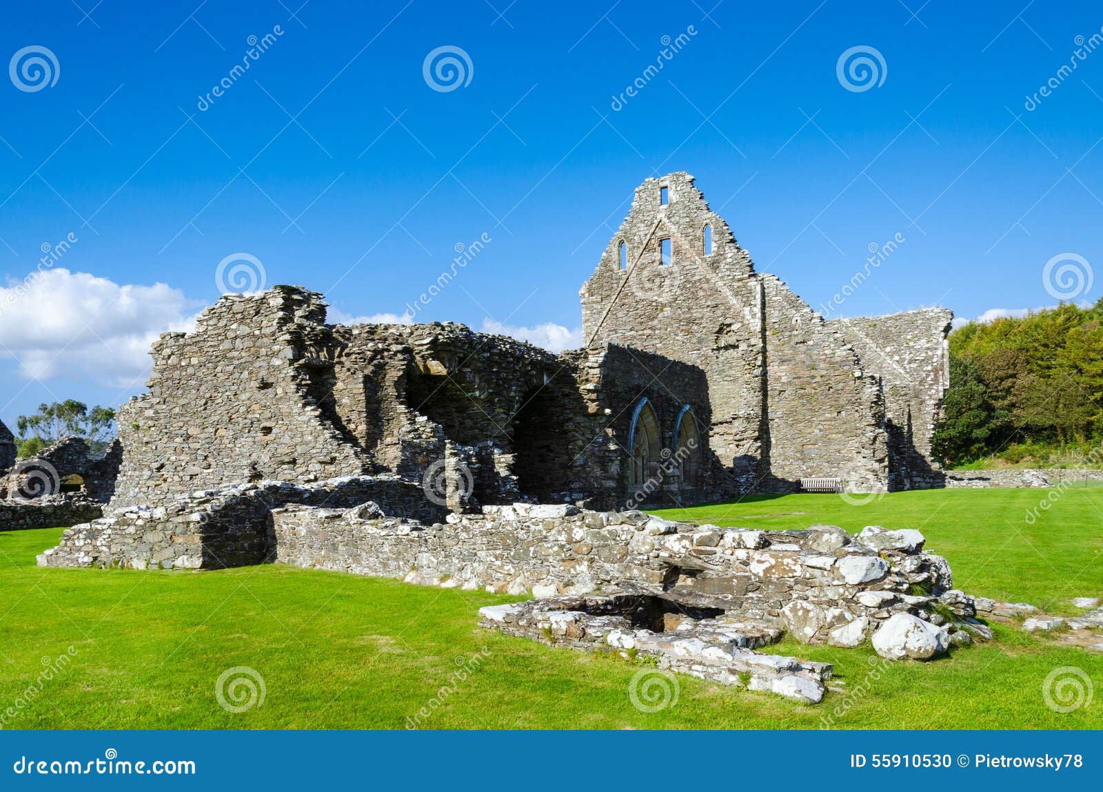 Glenluce Abbey, Scotland stock photo. Image of religion - 55910530