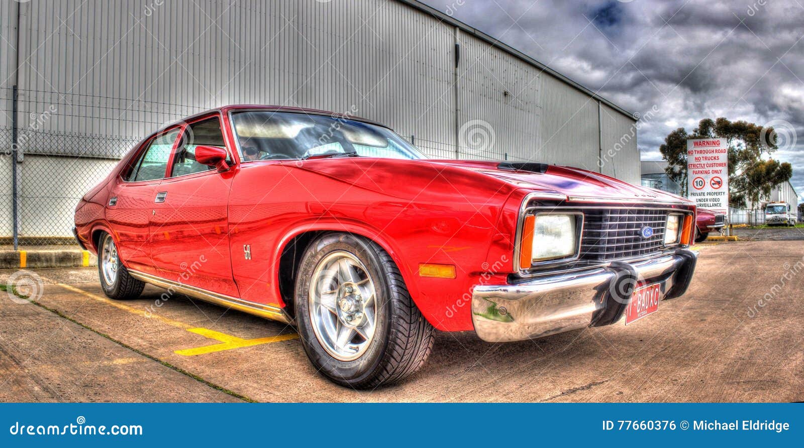 Gli Anni 70 Australiani Classici Ford Falcon Fotografia Editoriale ...