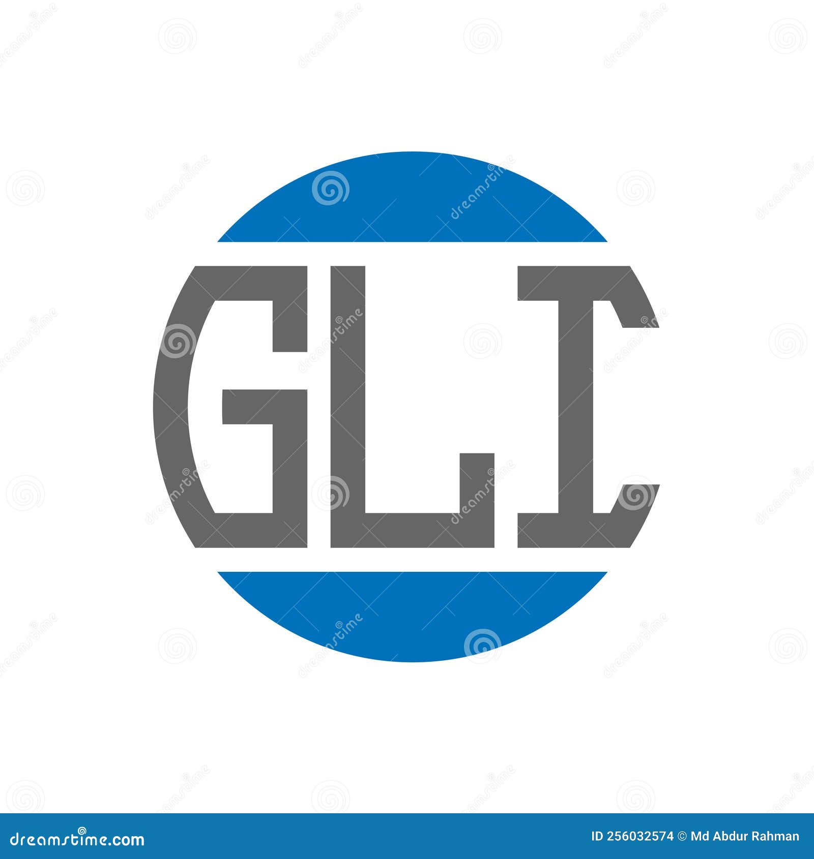 GLI Letter Logo Design on White Background. GLI Creative Initials ...