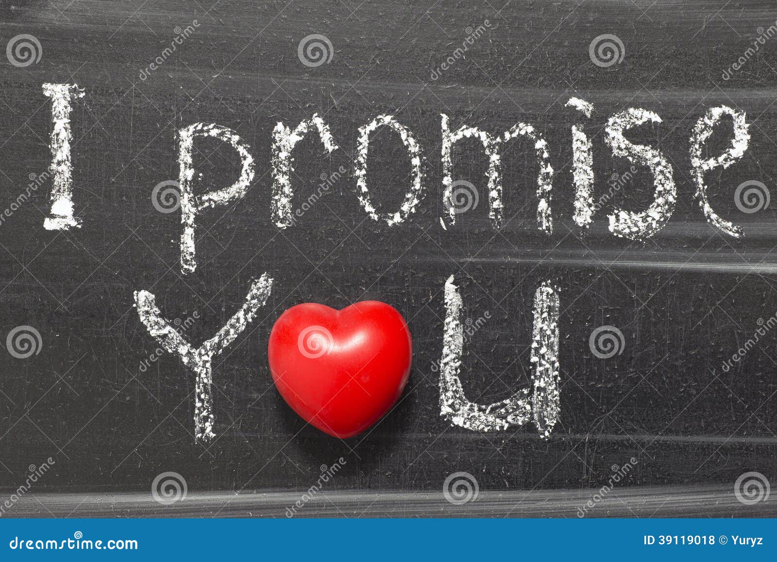 Gli prometto fotografia stock. Immagine di promessa, cuore - 39119018