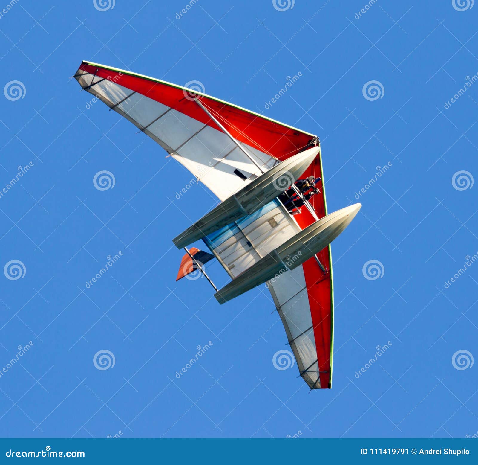 Glider Plane Front Fuselage View Detail Royalty-Free Stock Image ...