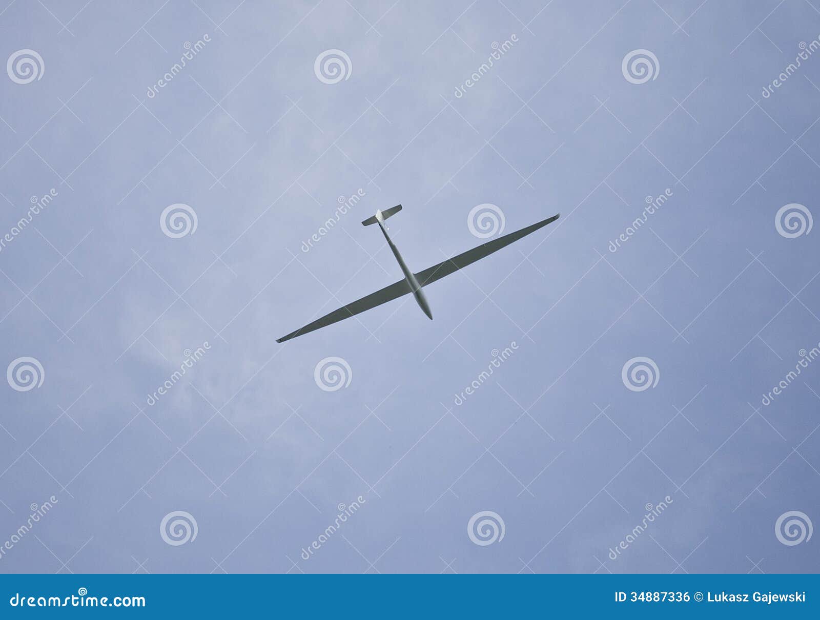 Glider stock photo. Image of pulling, background, flying - 34887336