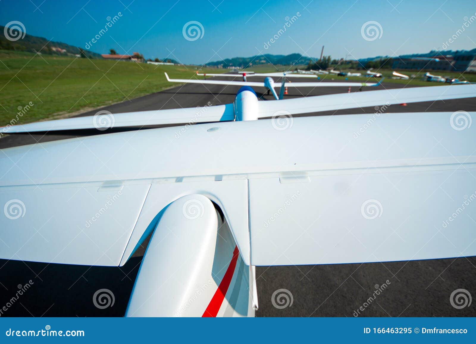 Glider World Flight Championships Italy Tree Stock Image - Image of ...