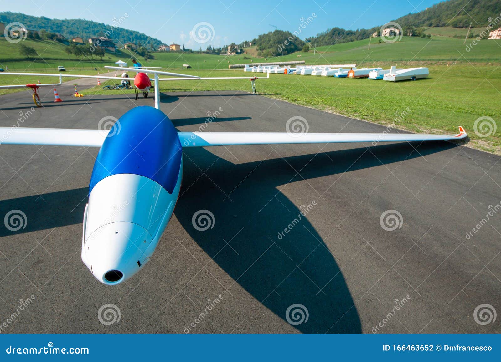 Glider World Flight Championships Italy Tree Stock Photo - Image of ...
