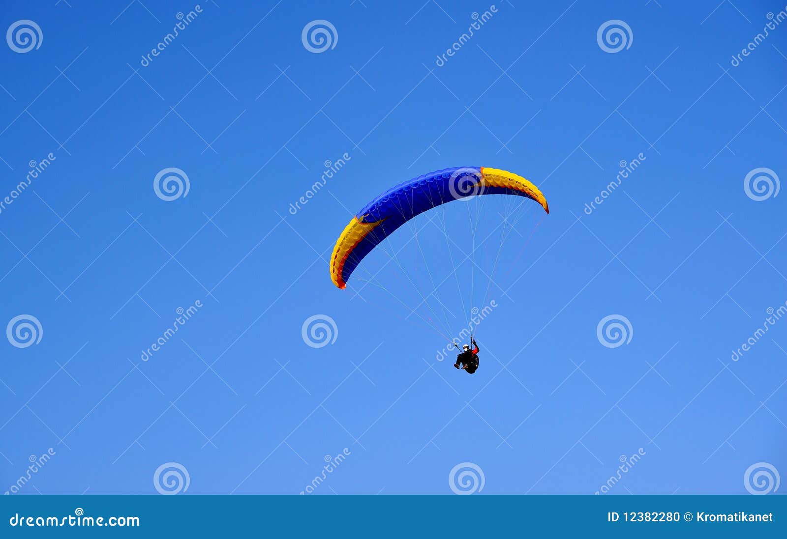 Gliding Flight Deltaplano Paragliding Stock Photo - Image of nature ...