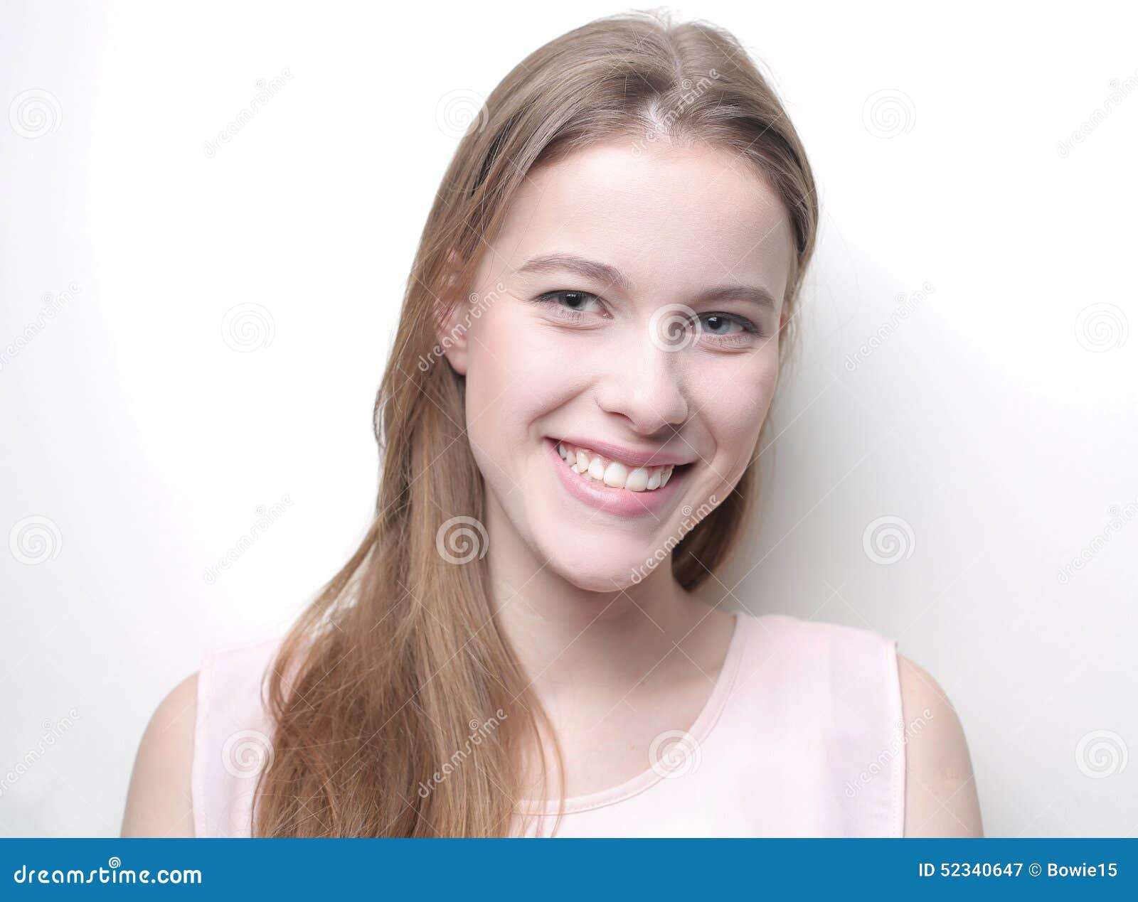 Glimlach stock afbeelding. Image of succes, vrouw, glimlach - 52340647