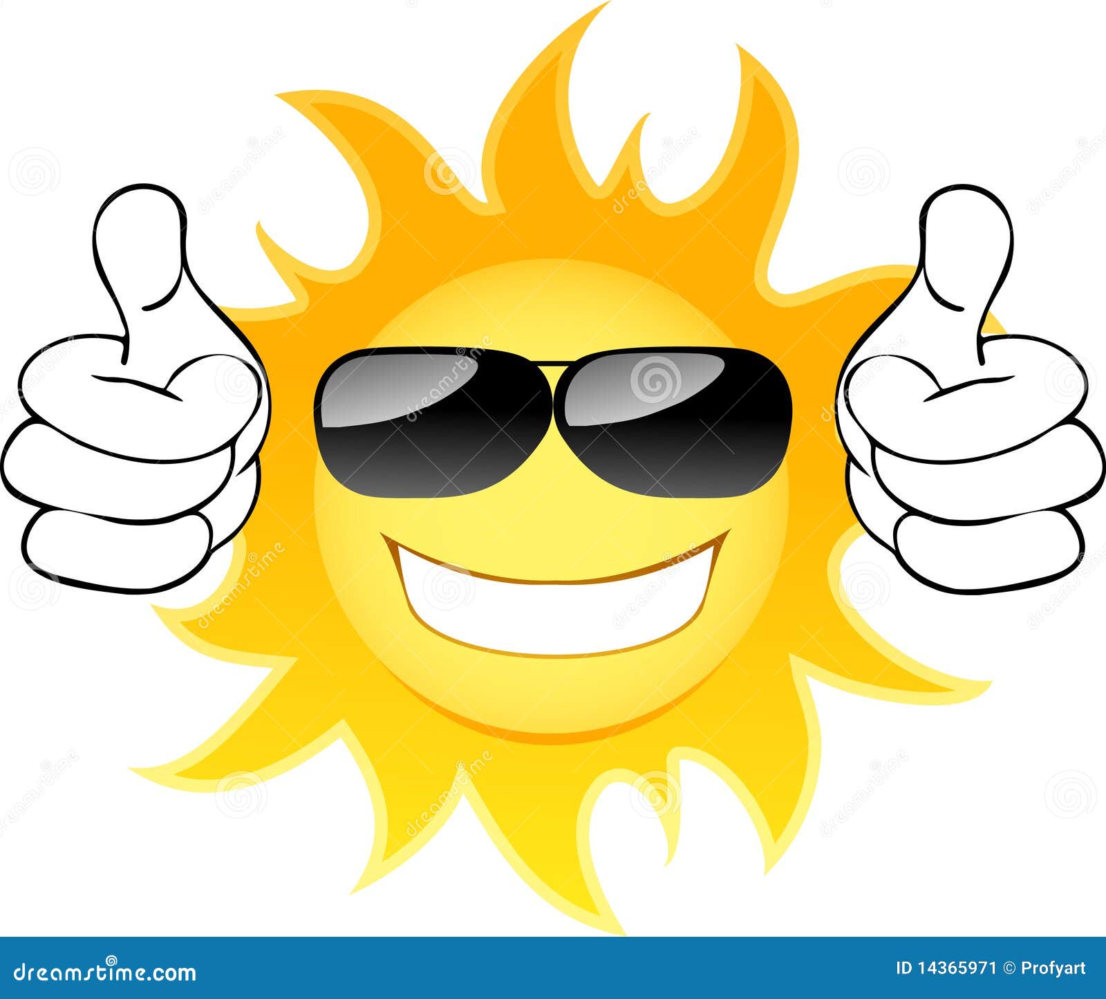 Glimlachende zon vector illustratie. Illustration of glazen - 14365971