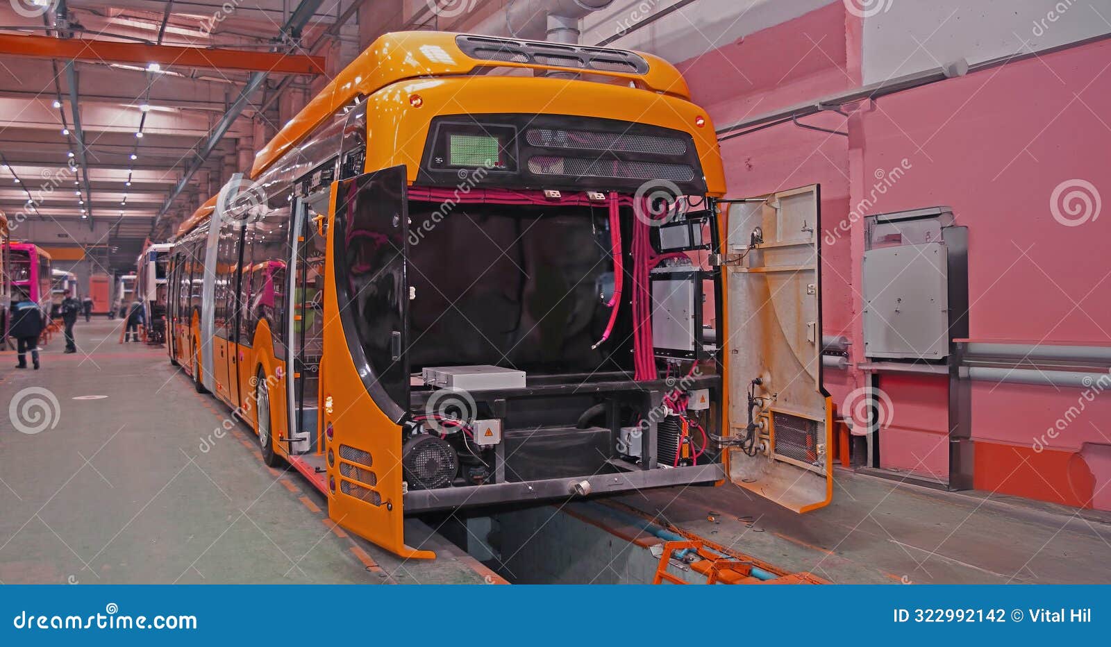 A Glimpse into the Assembly of a Modern Electric Bus in a Factory ...