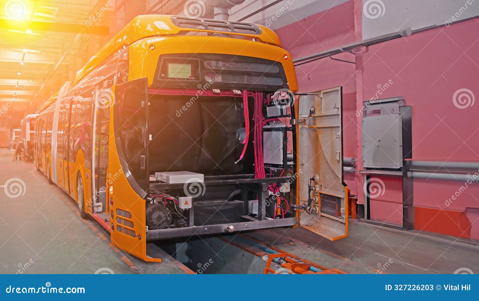 A Glimpse into the Assembly of a Modern Electric Bus in a Factory ...