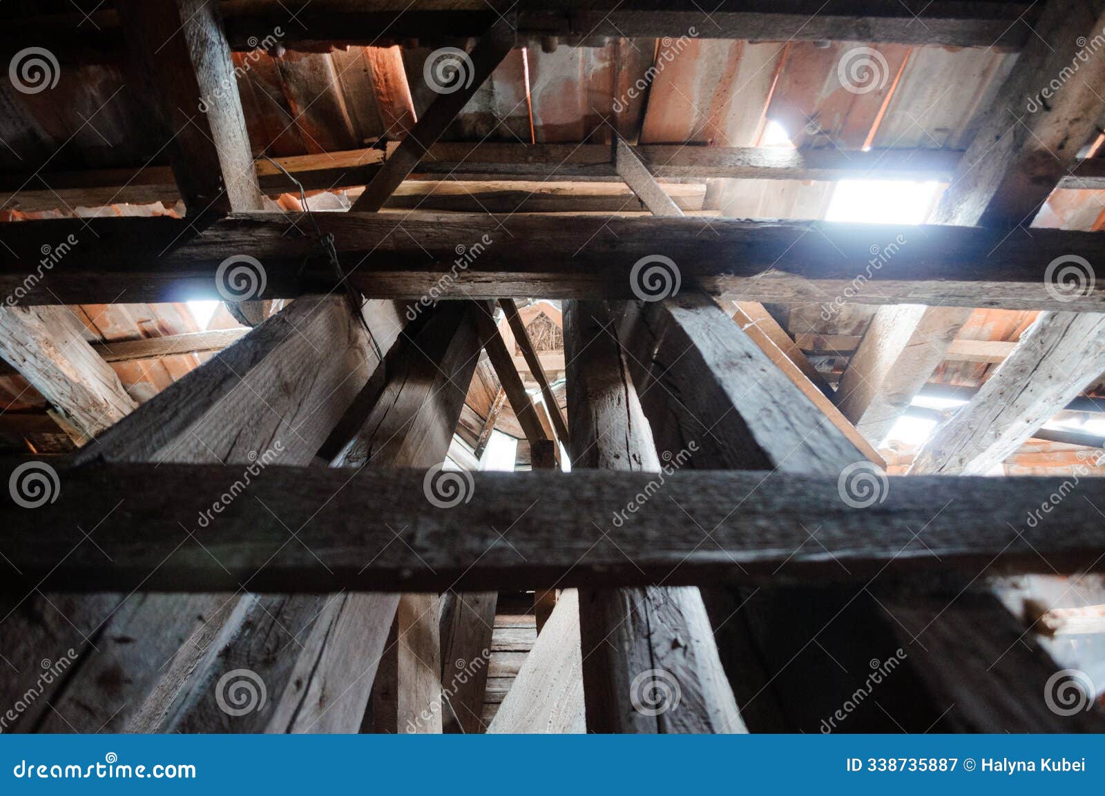 A Glimpse into Forgotten Architecture: the Intricate Wooden Framework ...