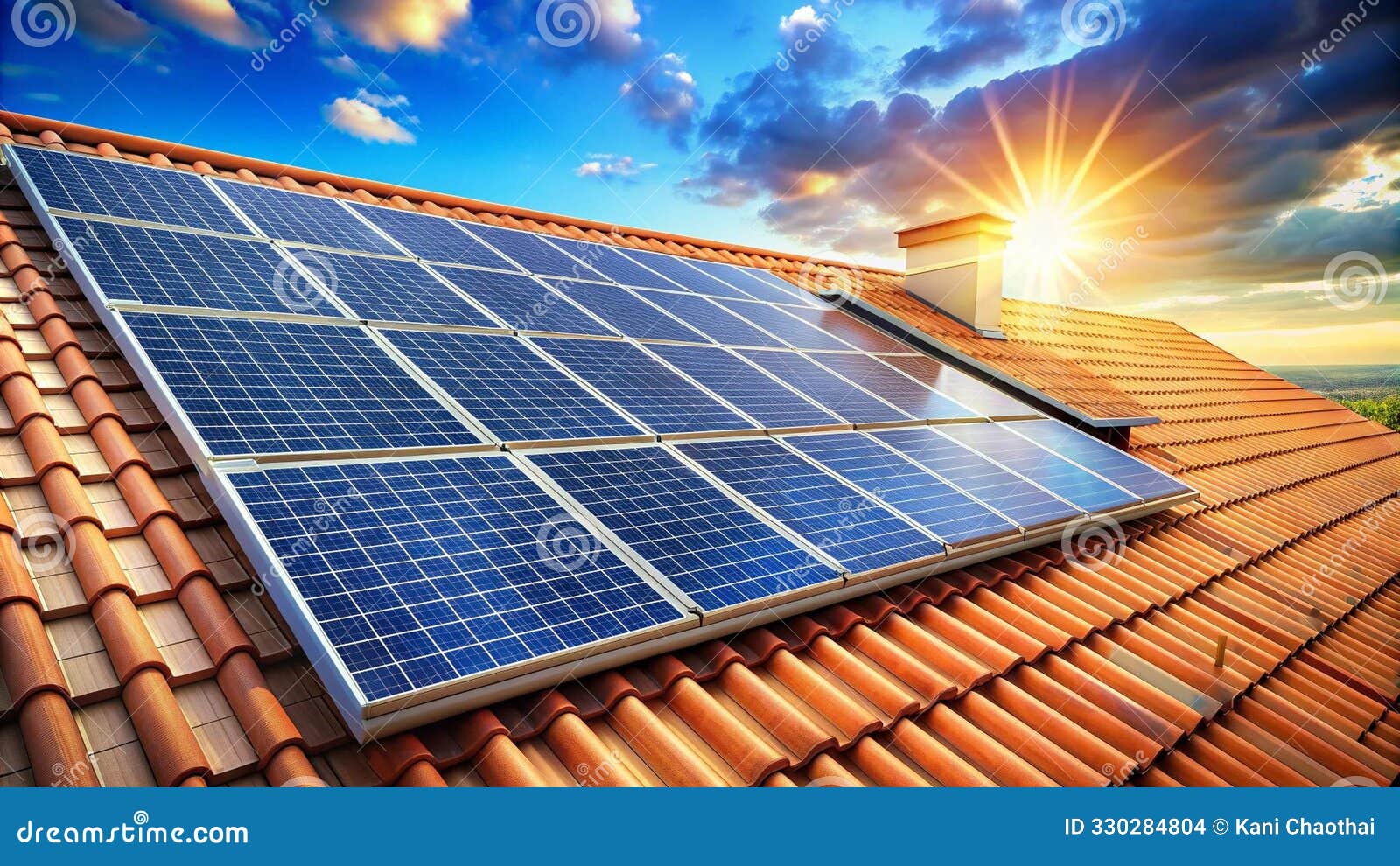 Solar Array Panels Cartoon Vector Scenes. Windmill Turbine Battery ...