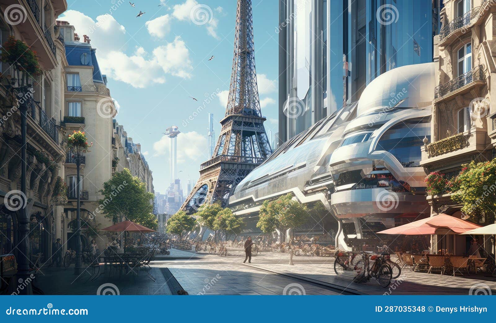 A Glimpse into the Future of Paris, Where Innovative Buildings Dotted ...