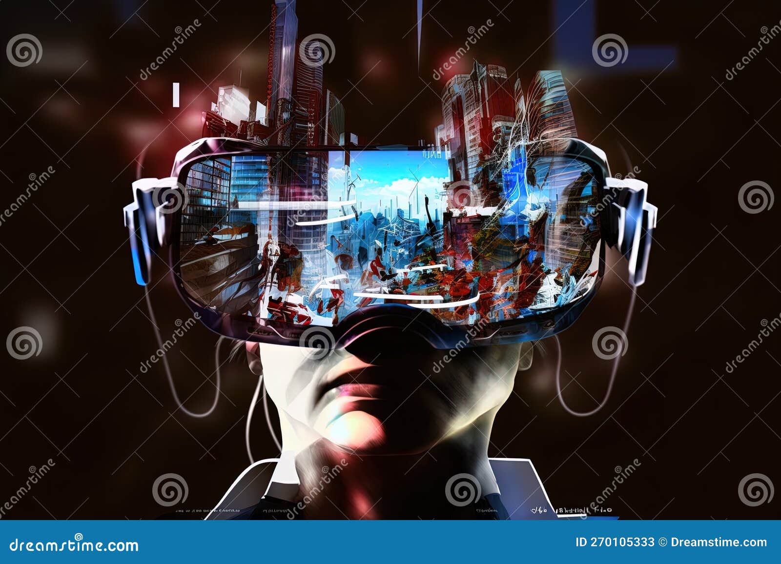 A Glimpse into the Future of Technology and Consciousness, this Image ...