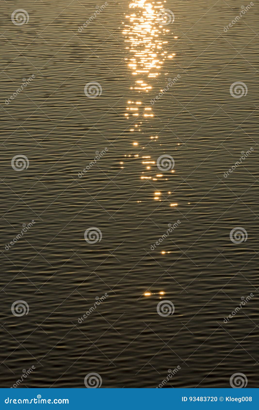 Glistening Water Evening stock photo. Image of light - 93483720
