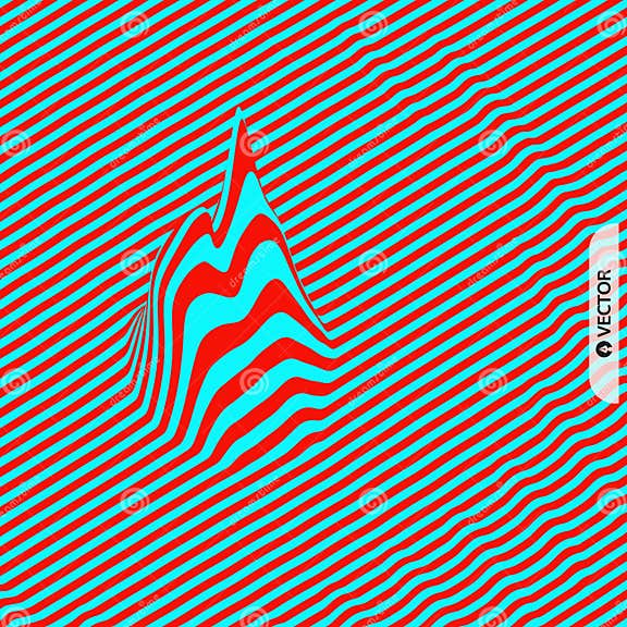 Glitch Abstract Background. Distortion Effect, Bug and Error. Optical ...