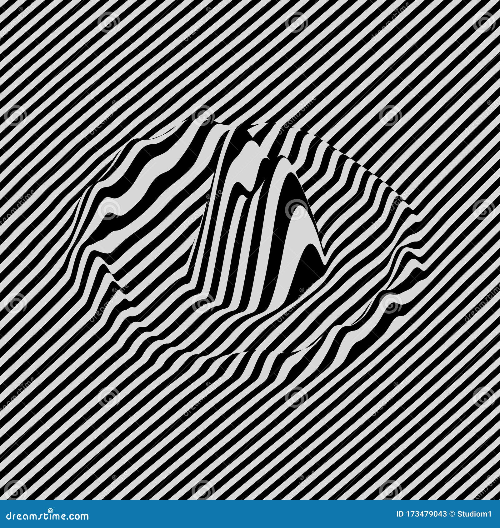 Glitch Abstract Background. Distortion Effect, Bug and Error. Optical ...