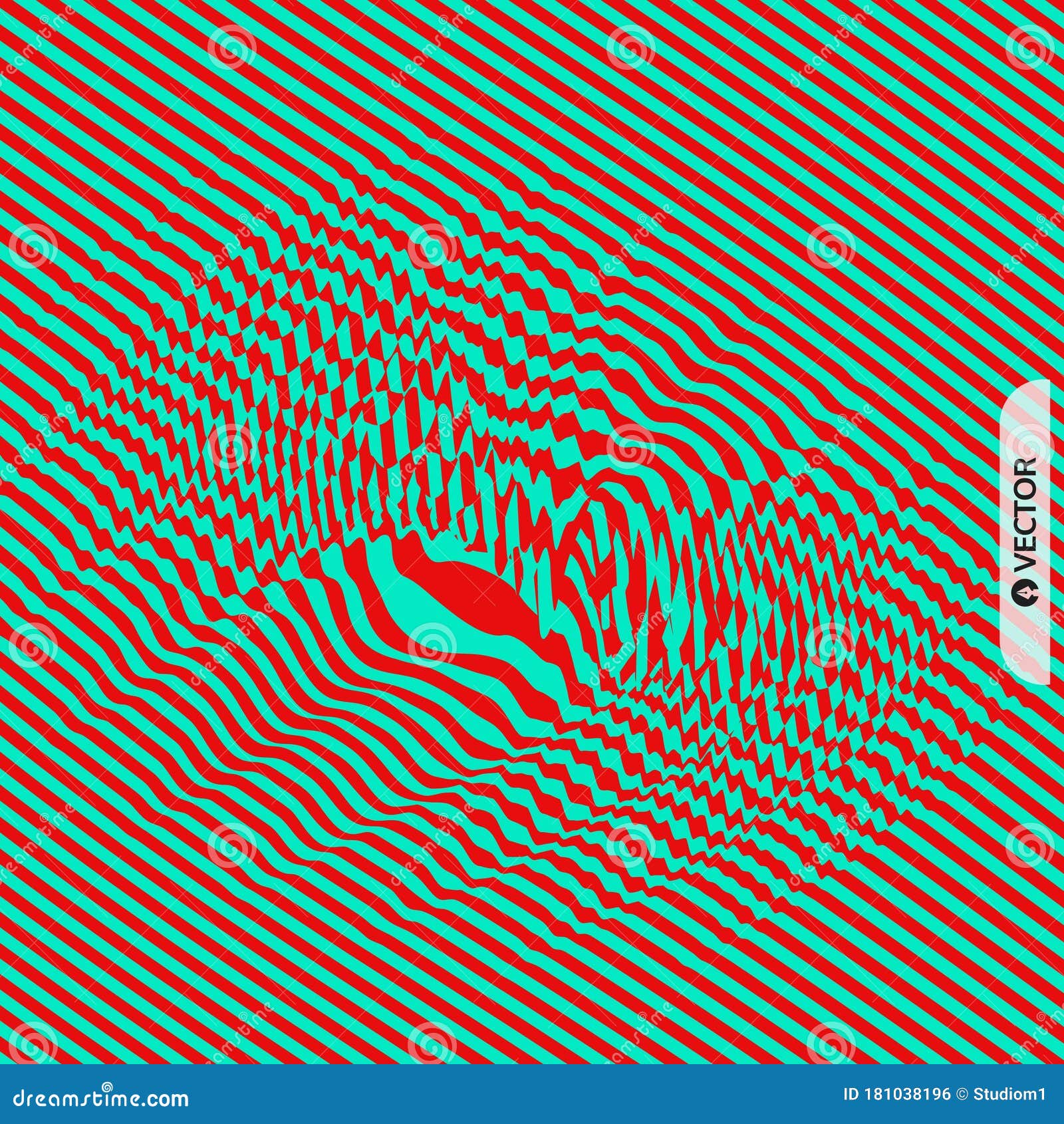 Glitch Abstract Background. Distortion Effect, Bug and Error. Optical ...