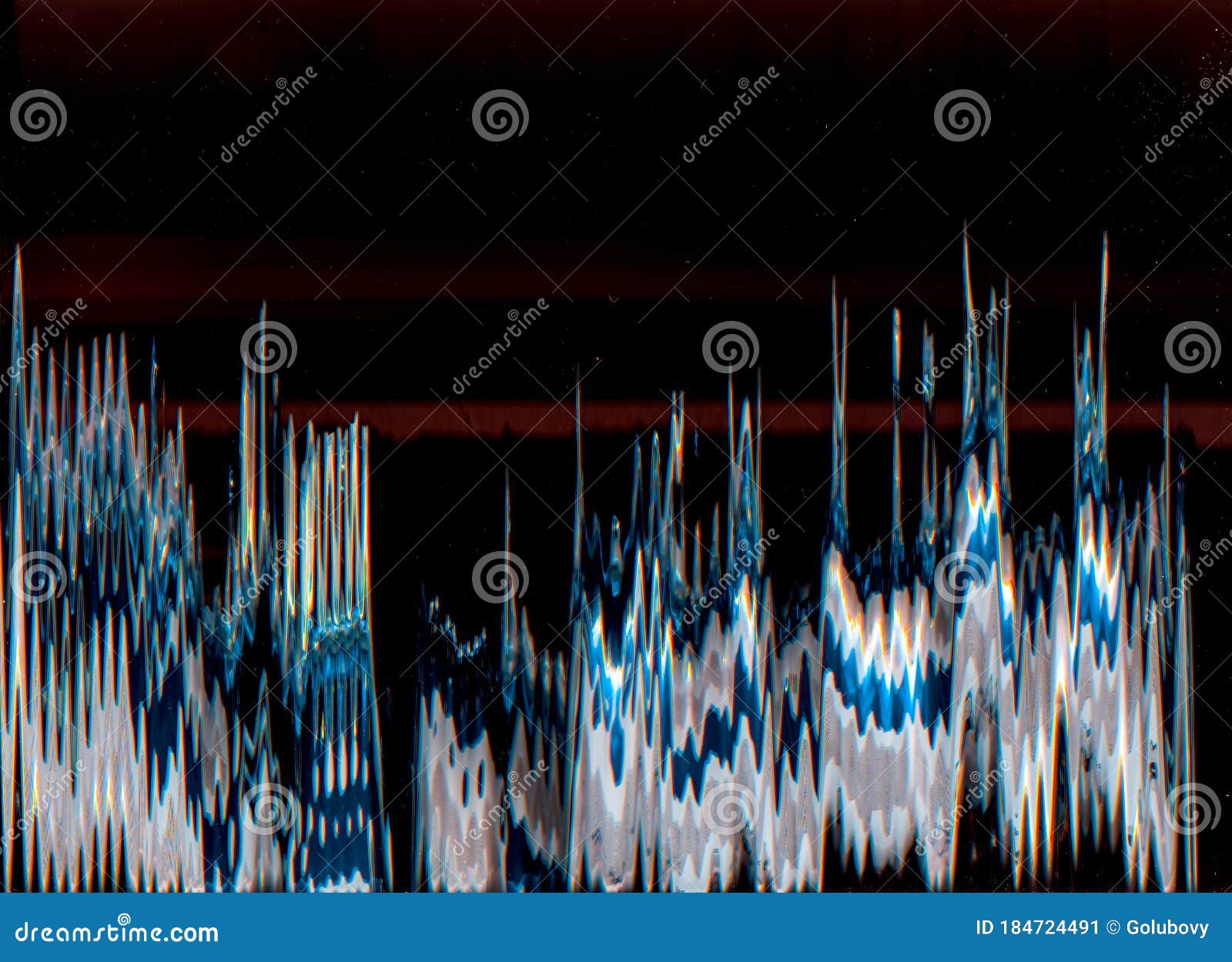 Glitch Abstract Background Distortion Texture Stock Image ...